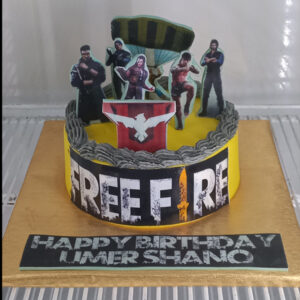 Free Fire Birthday Cake – Hani's Cake